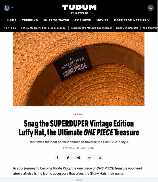 One Piece – SUPERDUPER